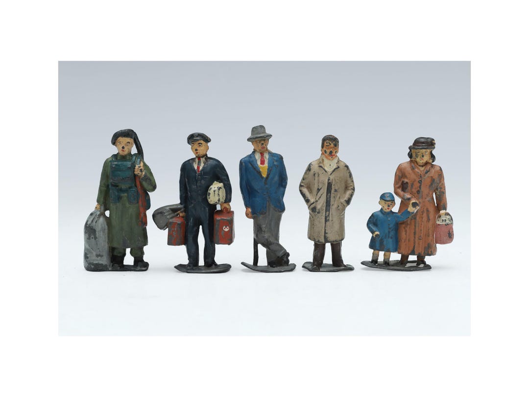 Vintage Toy Metal Figurines Made in England 2-1/4 - Etsy