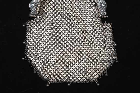 Antique Sterling Silver Mesh Coin Purse Whiting And D… - Gem