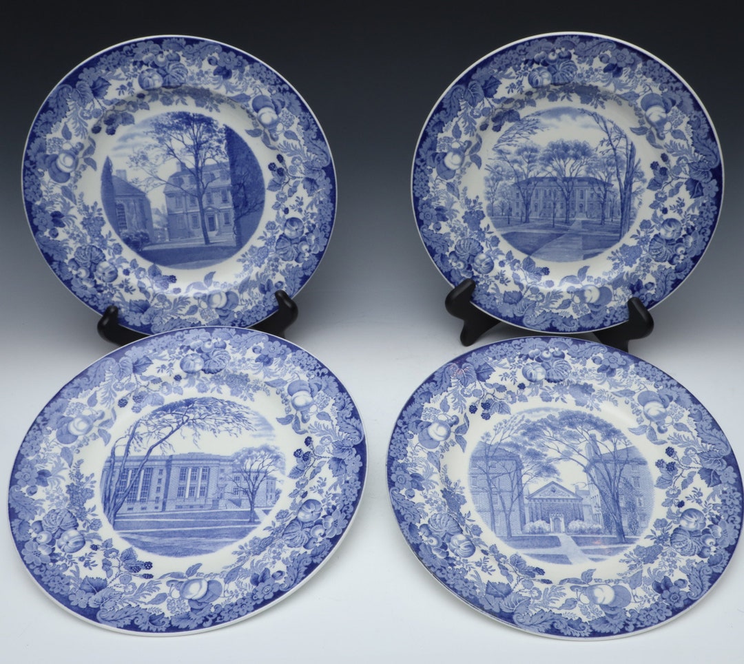 Wedgwood Harvard University Collector Plates 1927 - Etsy