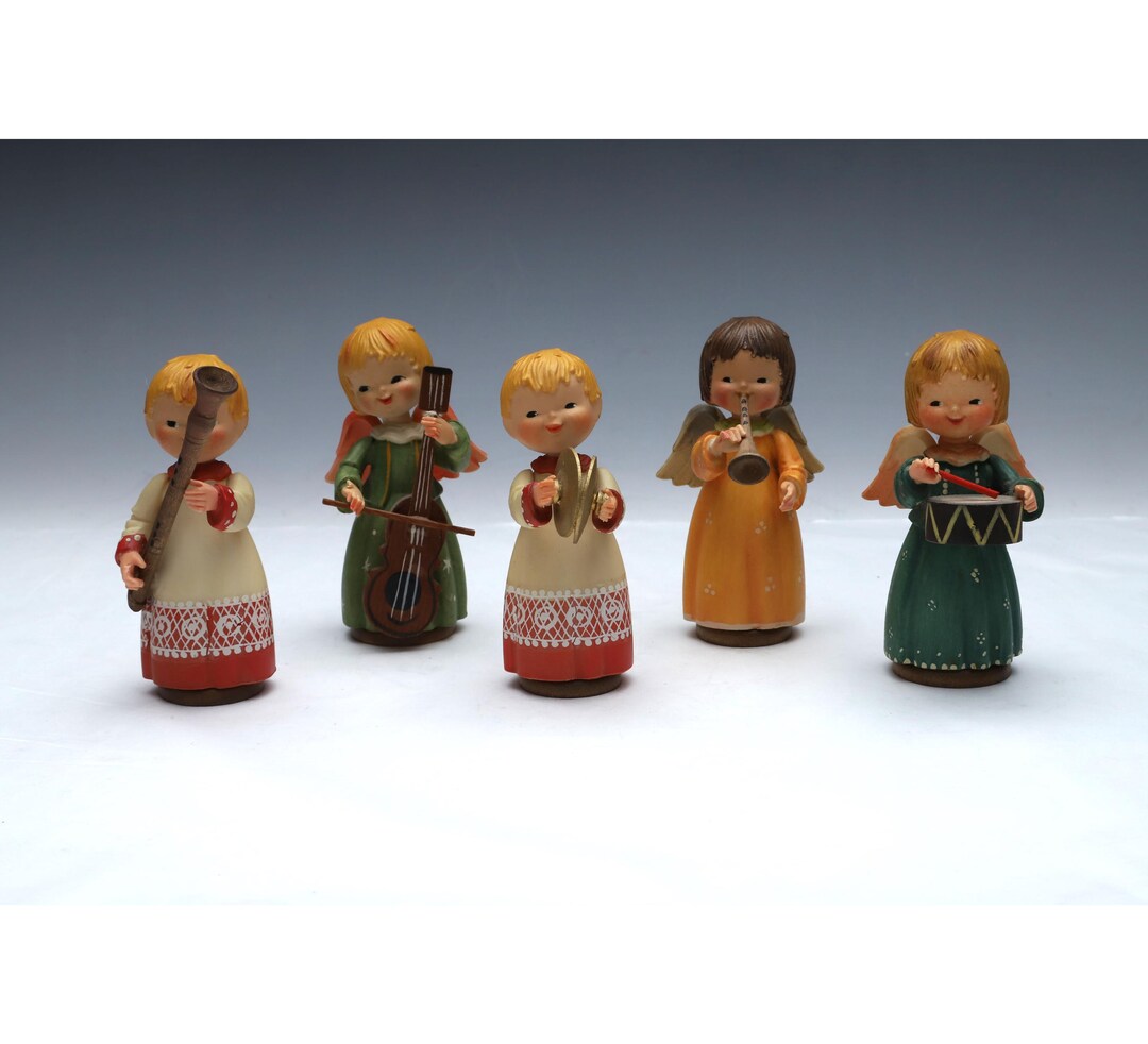 ANRI Musician Figurines Set of 5. - Etsy