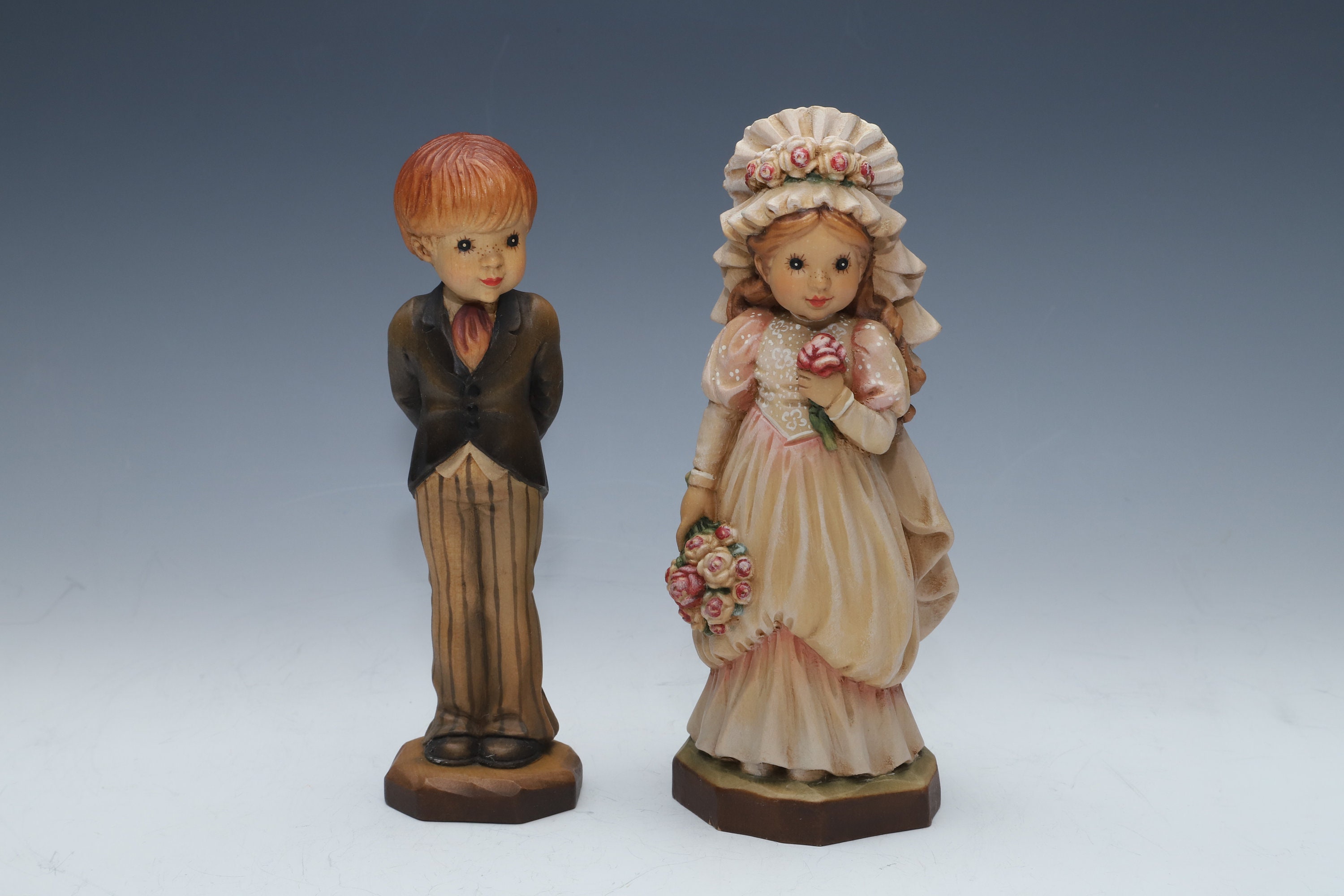 Anri Bride and Groom Figurines to Love and to Cherish and With This ...