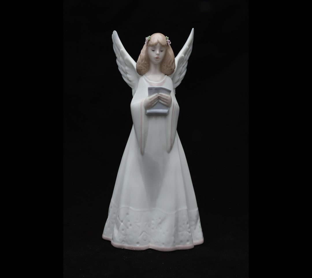 Lladro Heavenly Melodies Angel Tree Topper 6835 - Etsy