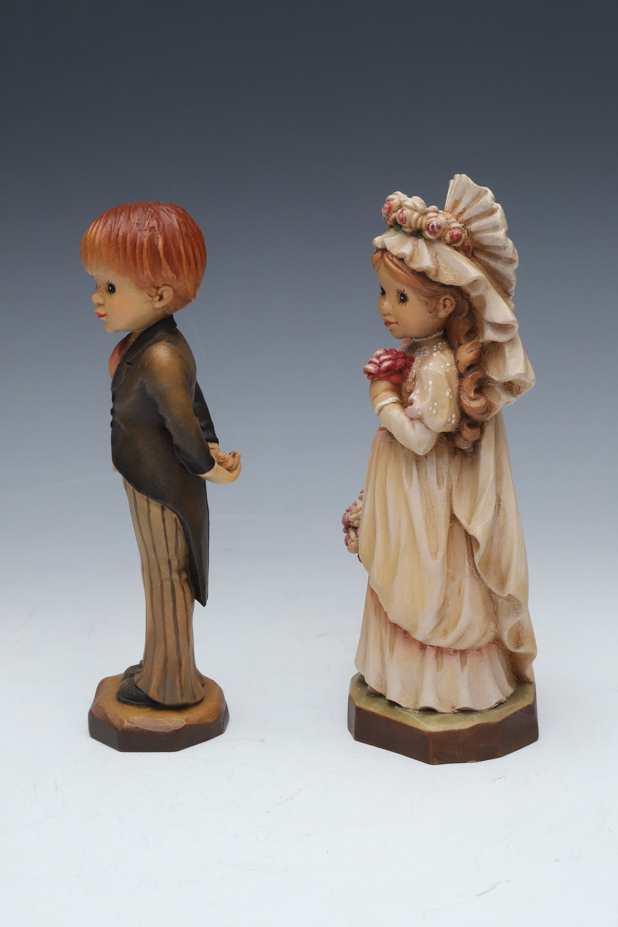 Anri Bride and Groom Figurines to Love and to Cherish and With This ...