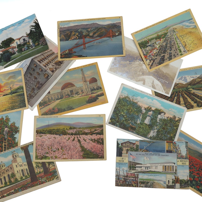 Vintage Postcards - Etsy