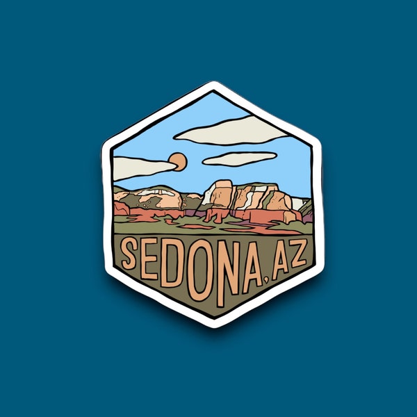 Sedona Sticker - Etsy