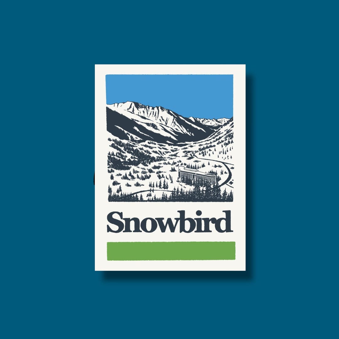 Snowbird Classic's | Waterproof Sticker - Etsy