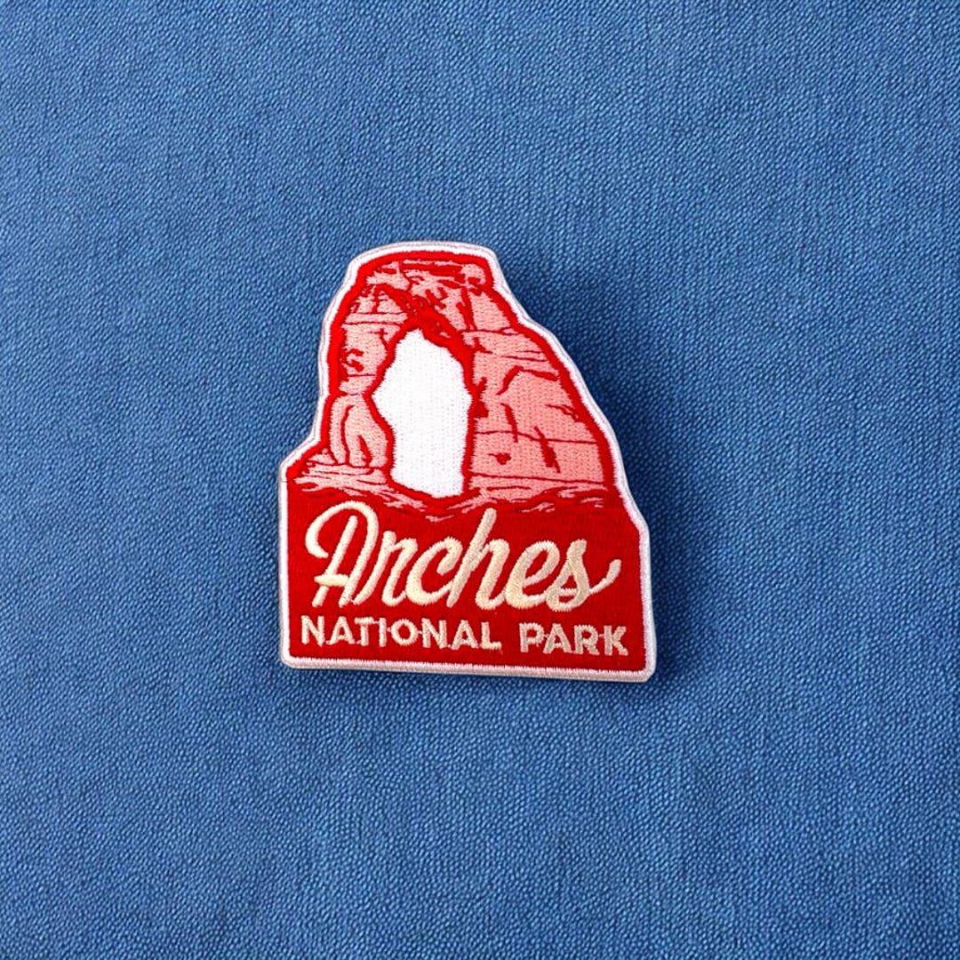 Arches National Park Patch | Iron on Backing - Etsy
