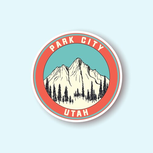 Moab Sticker Moab Utah Sticker Arches National Park Sticker - Etsy