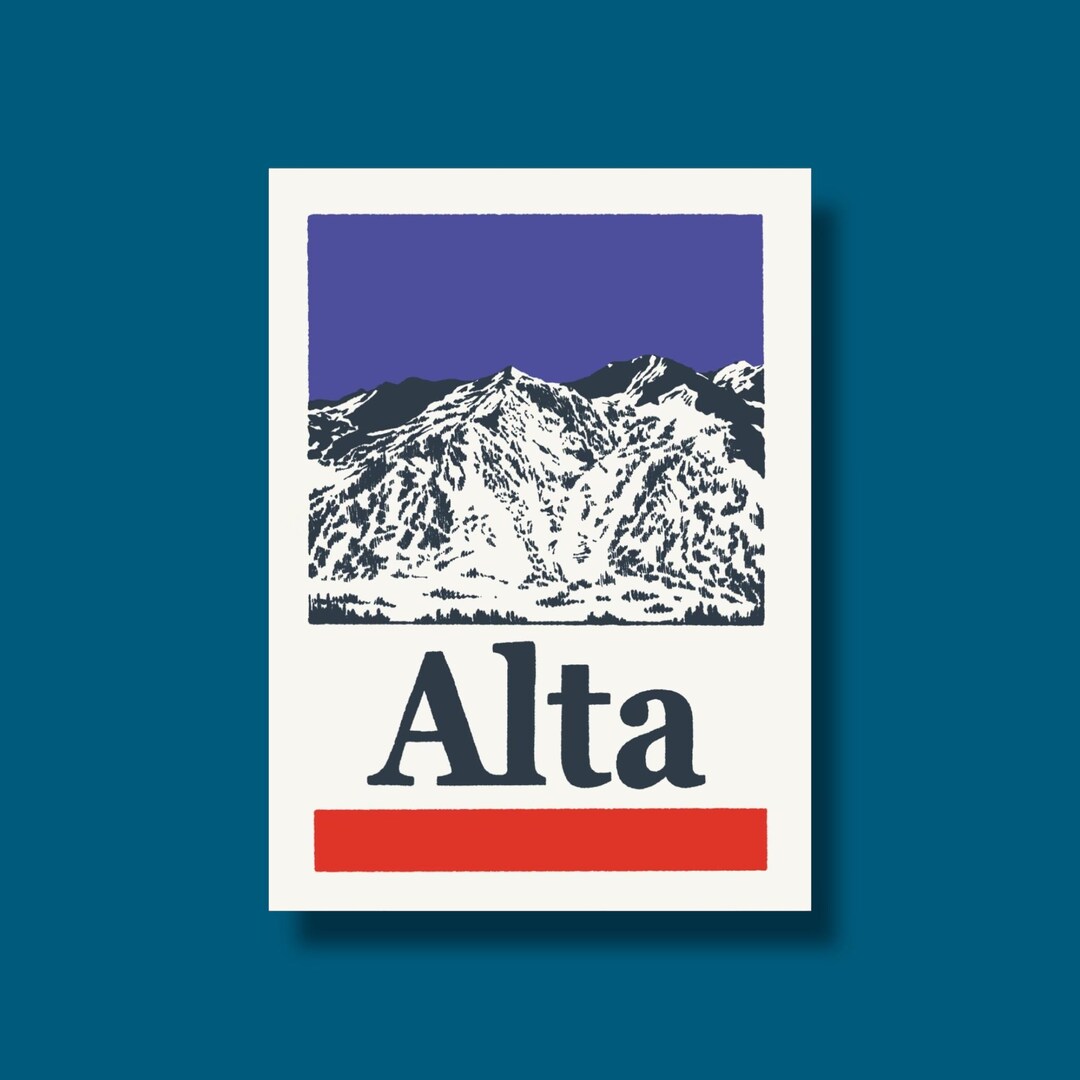 Alta Classic's | Waterproof Sticker - Etsy
