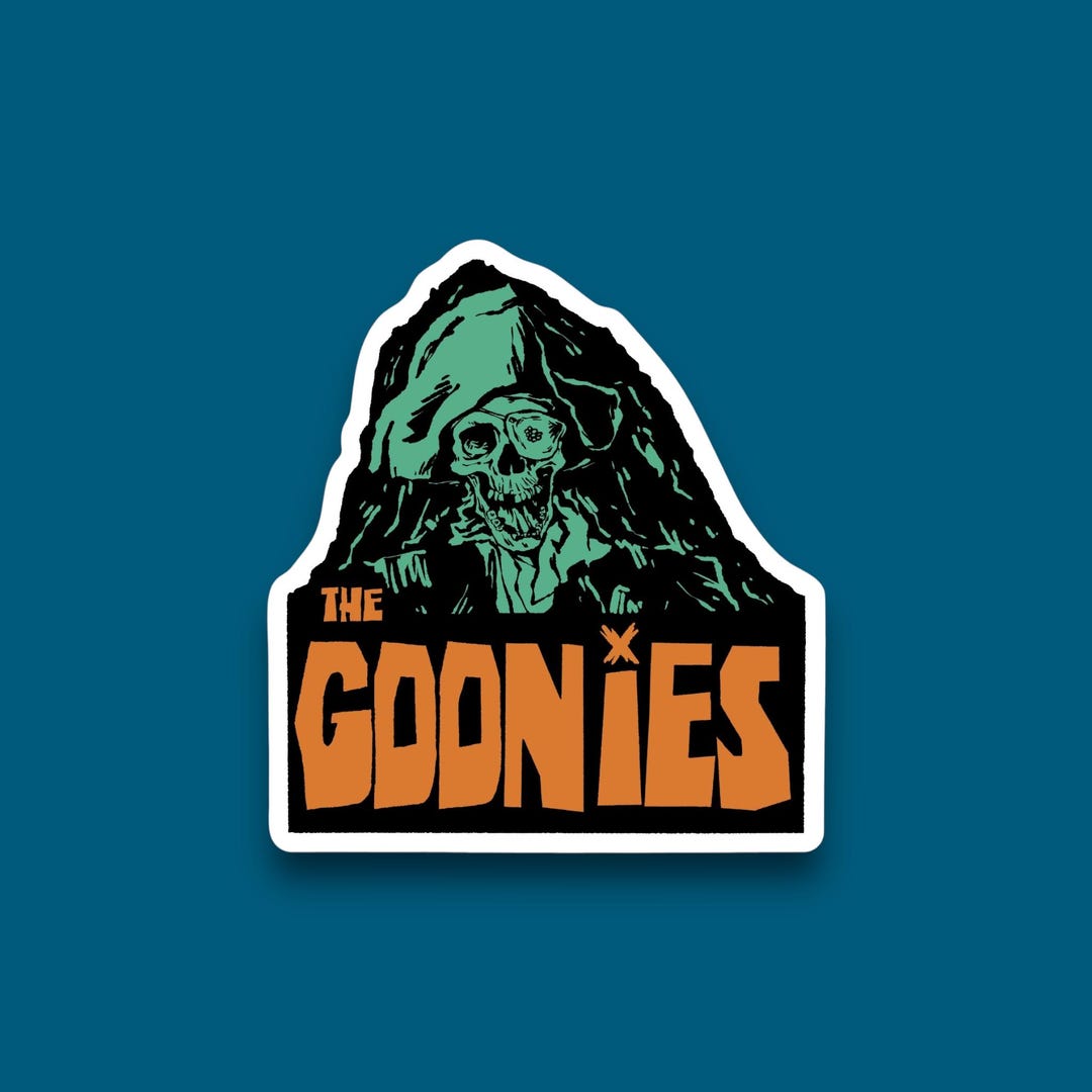 The Goonies Sticker | Waterproof Sticker - Etsy