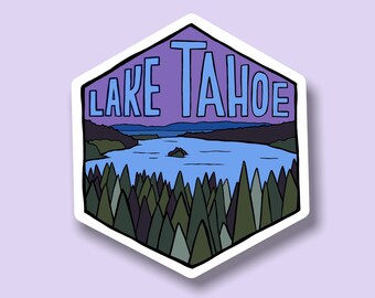 Lake Tahoe Sticker - Etsy