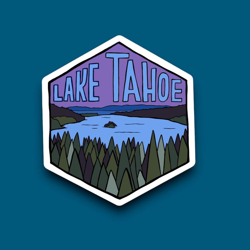 Lake Tahoe Sticker - Etsy