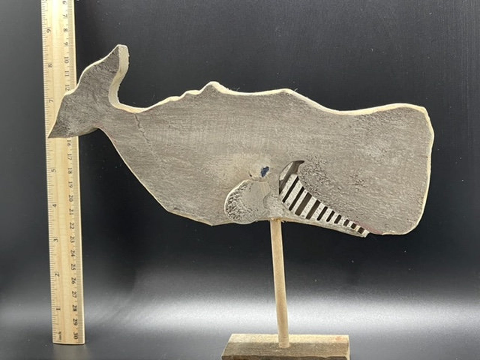 Whale Handmade on Stand - Etsy