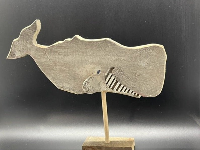 Whale Handmade on Stand - Etsy