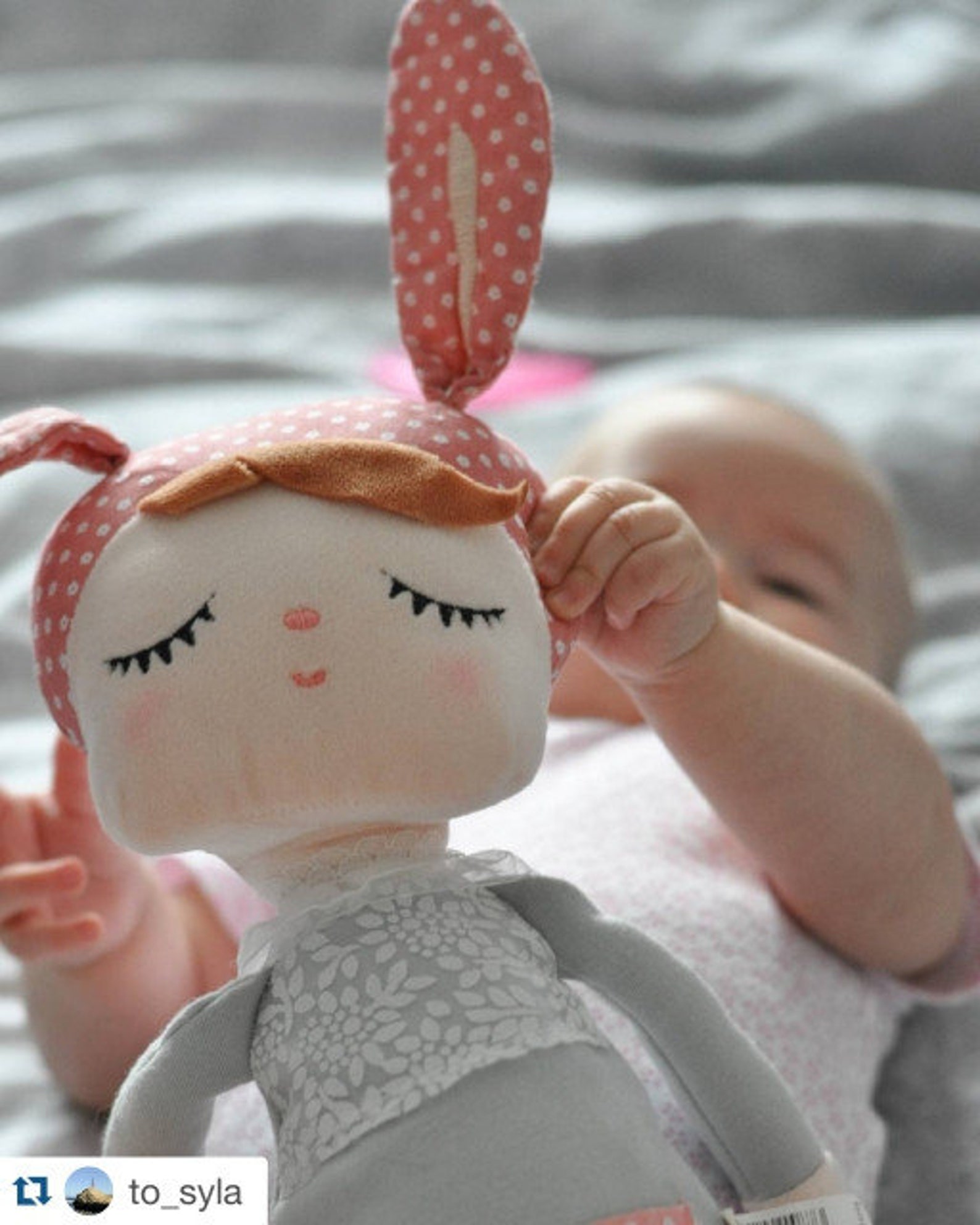 Personalized Metoo Grey Angela Doll 42cm With Name - Etsy