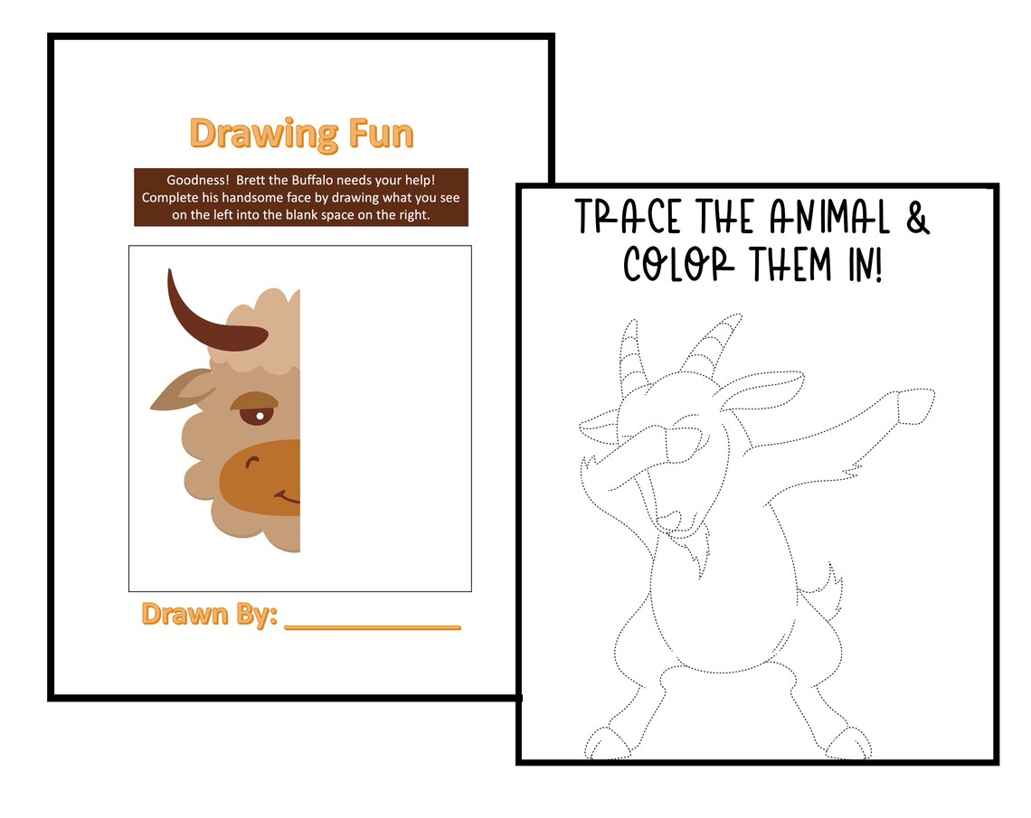 Animal Alphabet Preschool Worksheets, ABC Book Printable for Pre K ...