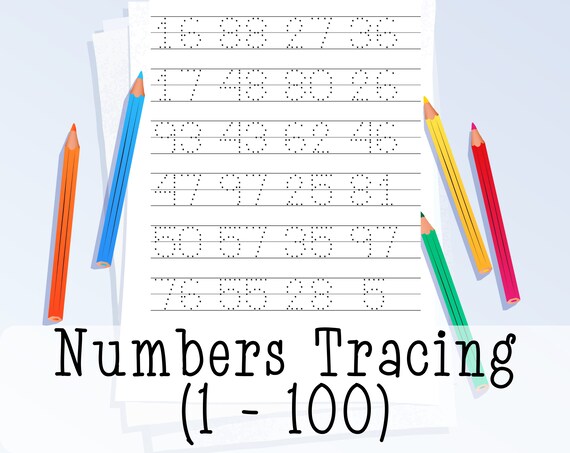 Number Writing Up To 100