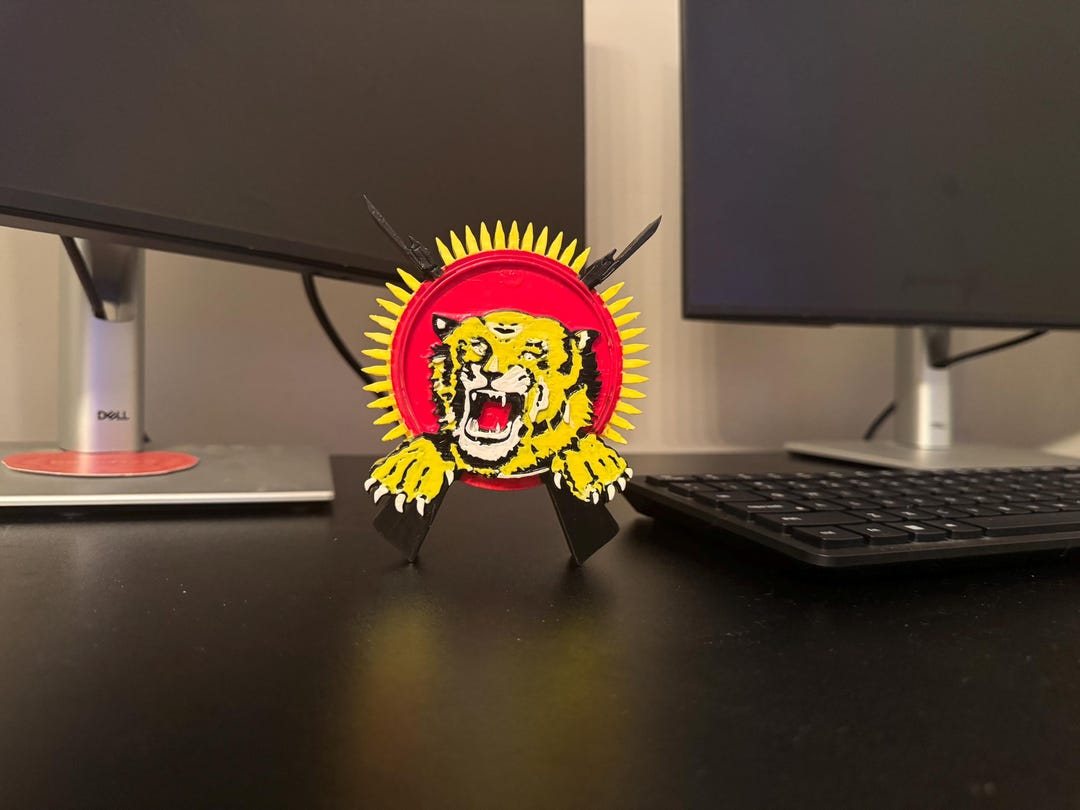 3D Tiger Tabletop - Etsy