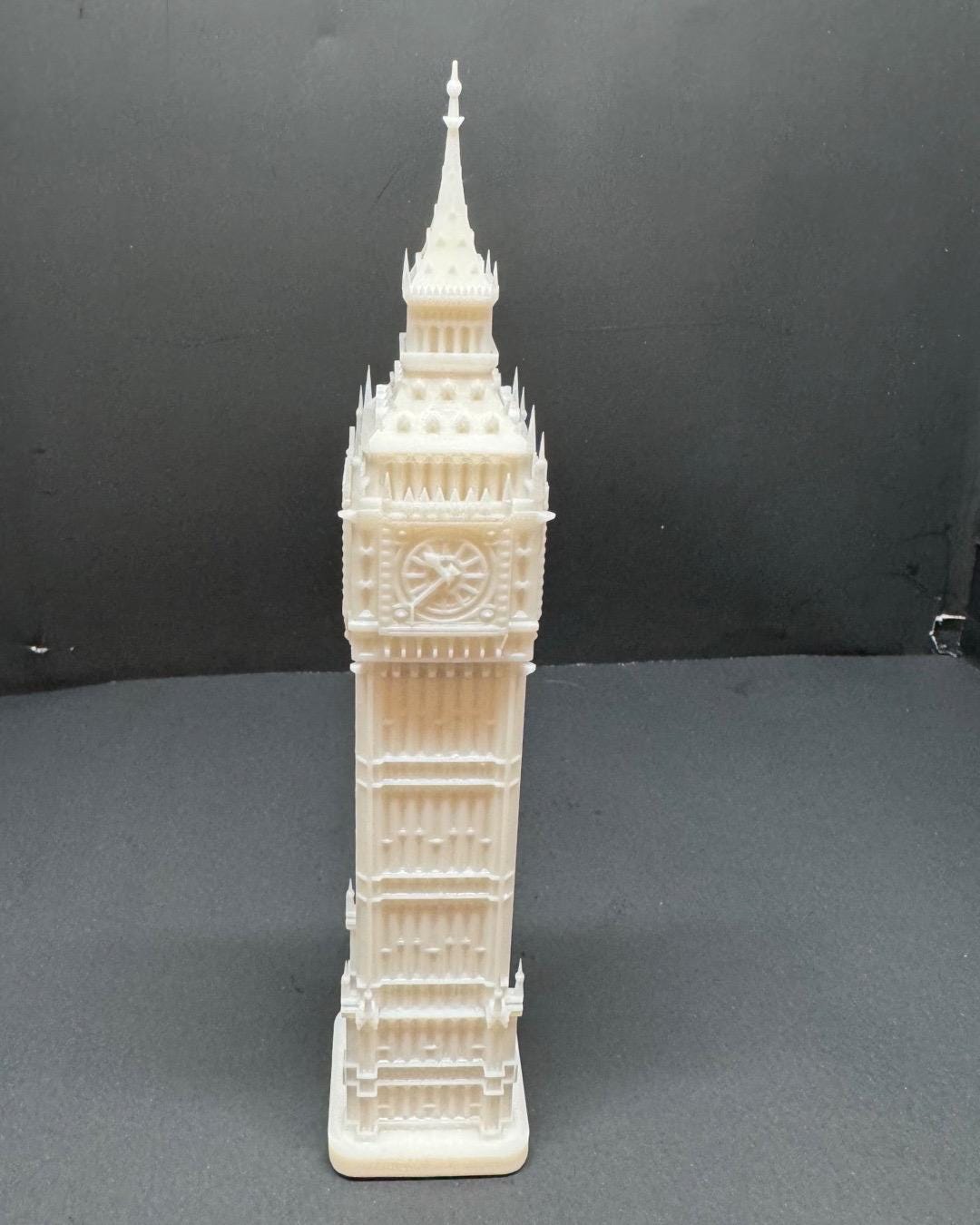 Big Ben Clock Tower Model – 3D Printed Architecture Sculpture | British ...
