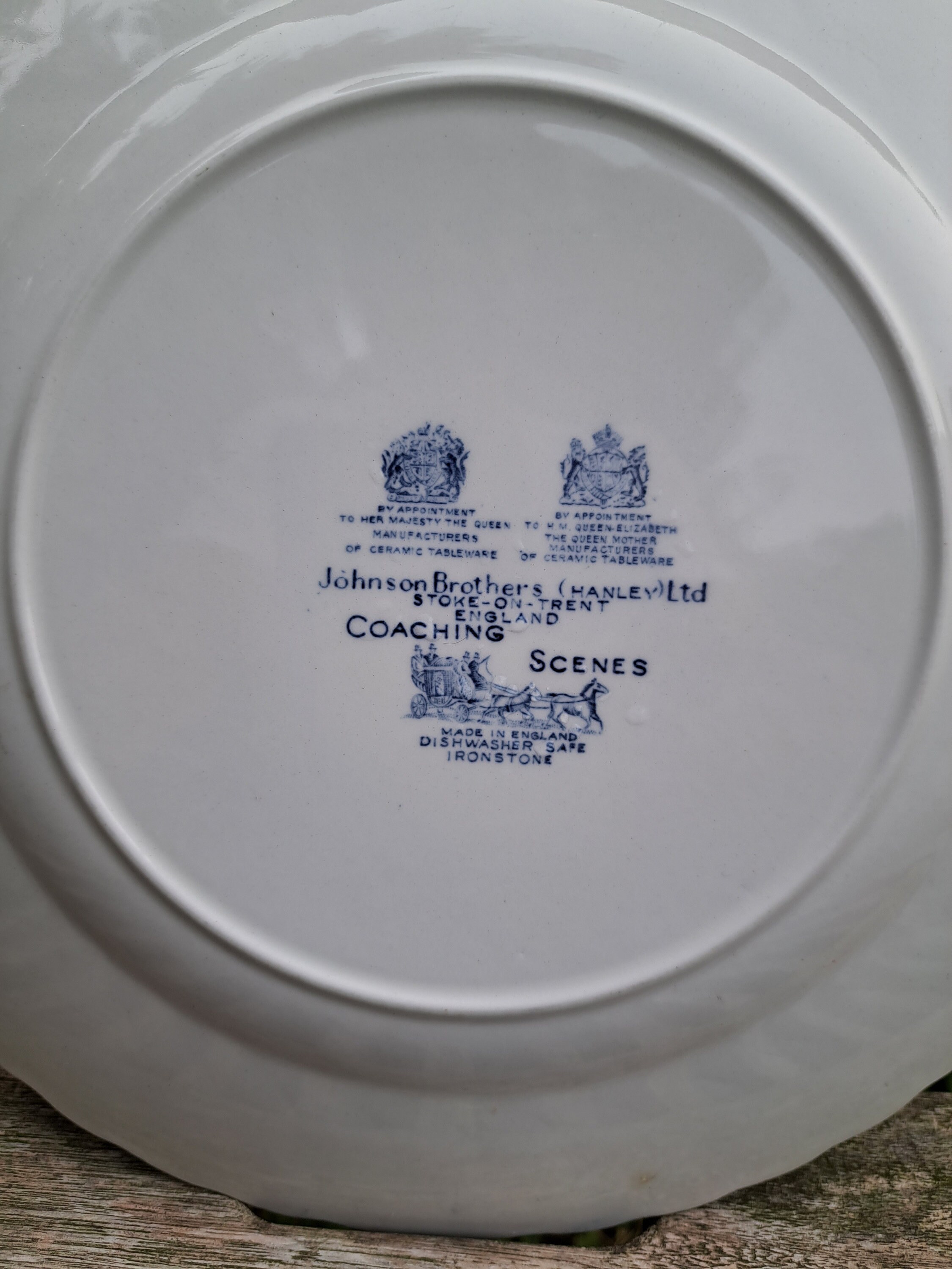 Johnson Bros Coaching Scenes Dishware, Freezer and Microwave Safe 10 ...