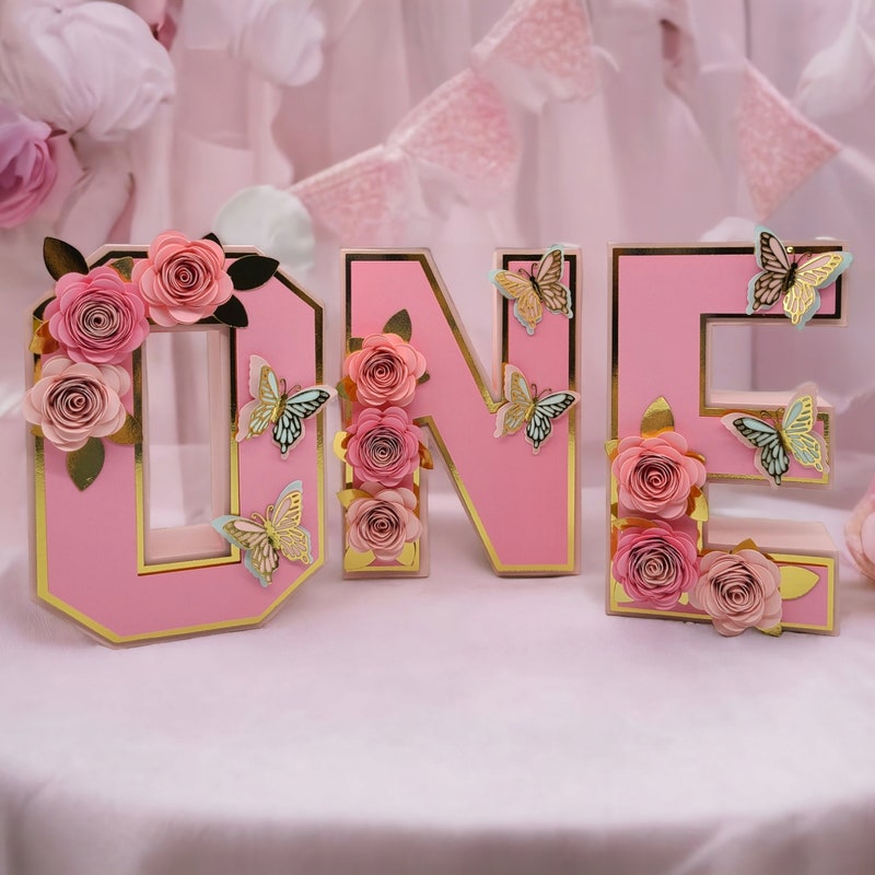 3d Letters Birthday - Etsy