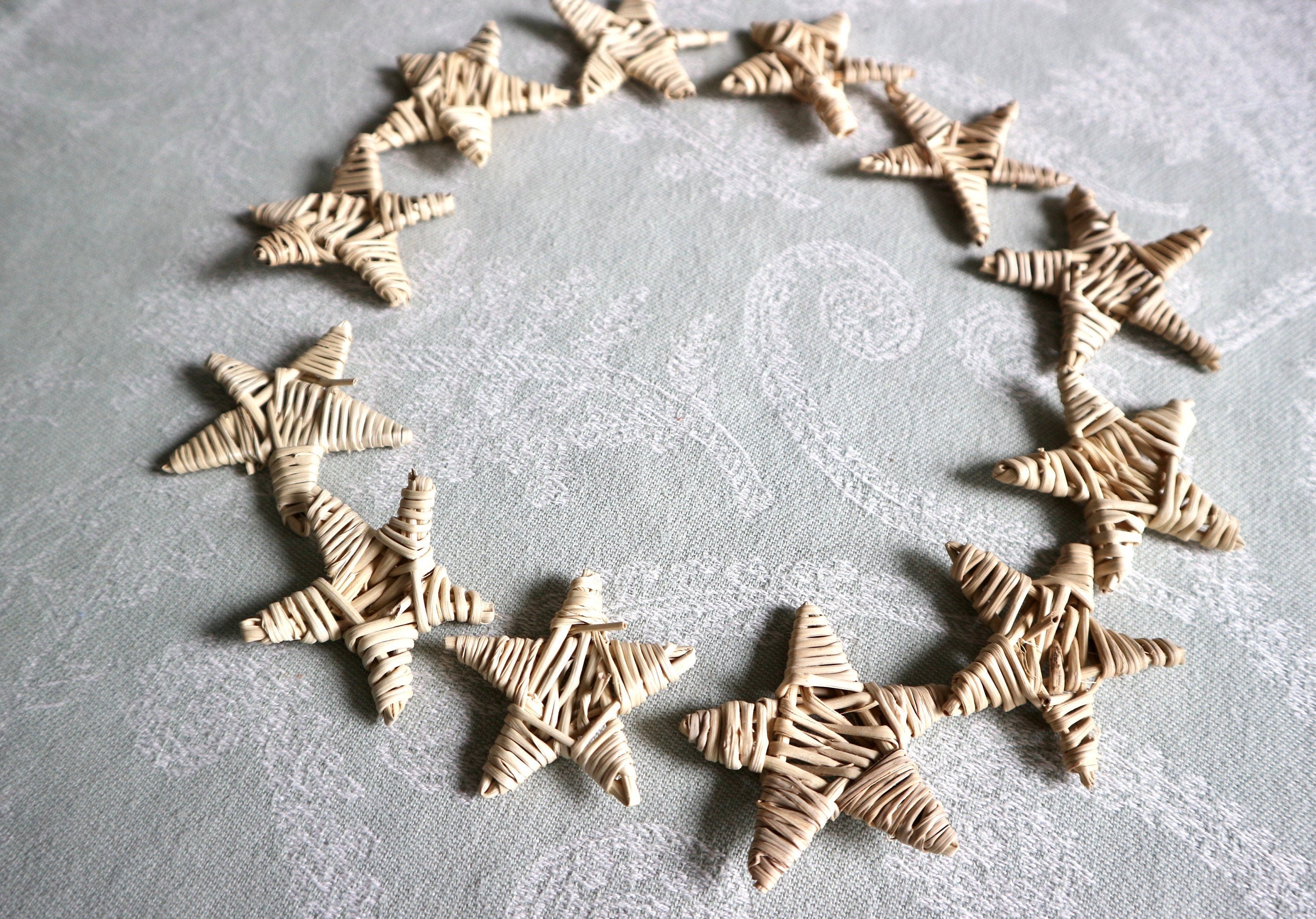 Natural Small Vine Stars (pack of 12) - Chinchilla/rat/degu/rabbit ...