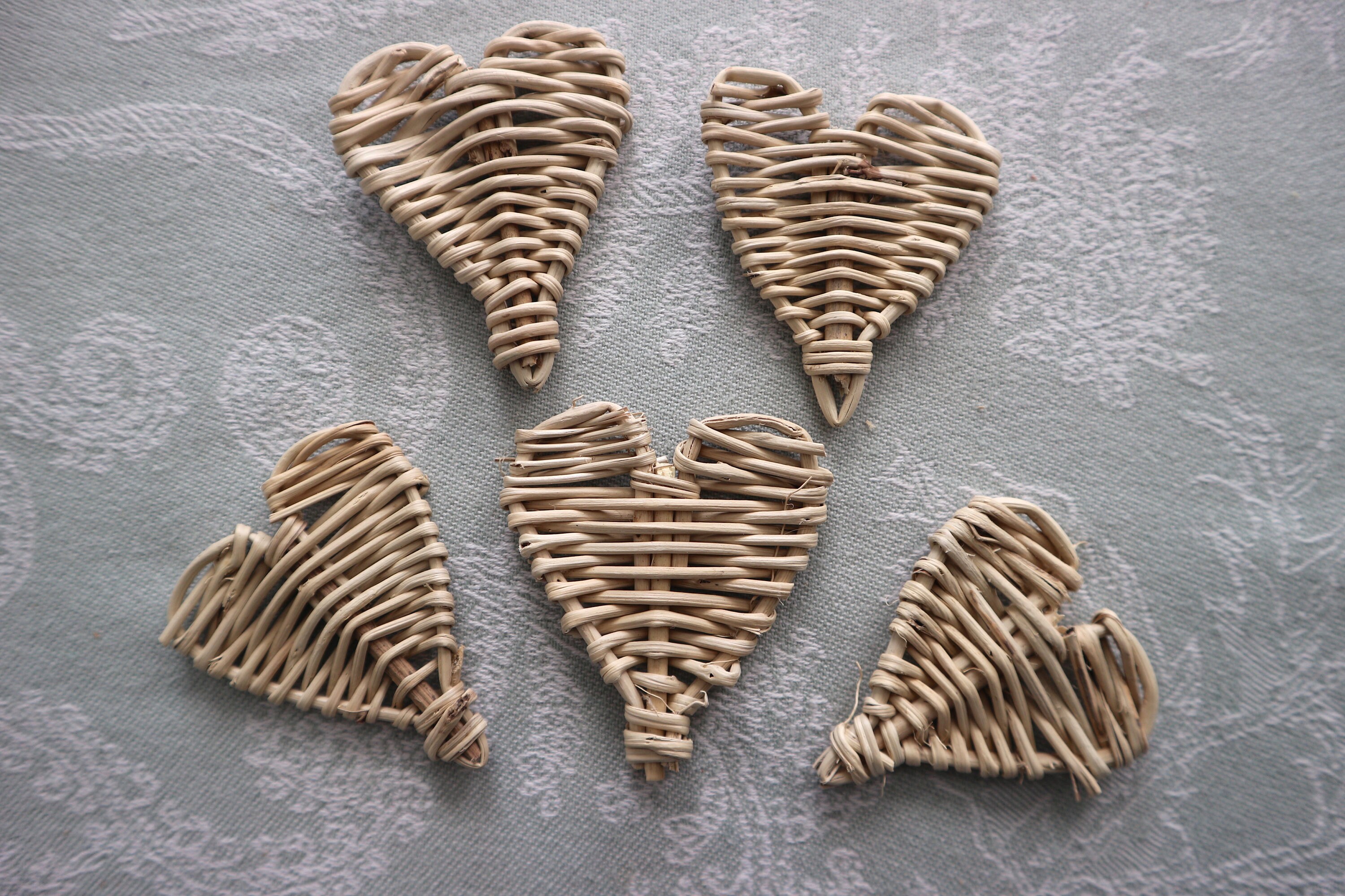 Small Vine Hearts packs of 5 Valentine - Etsy