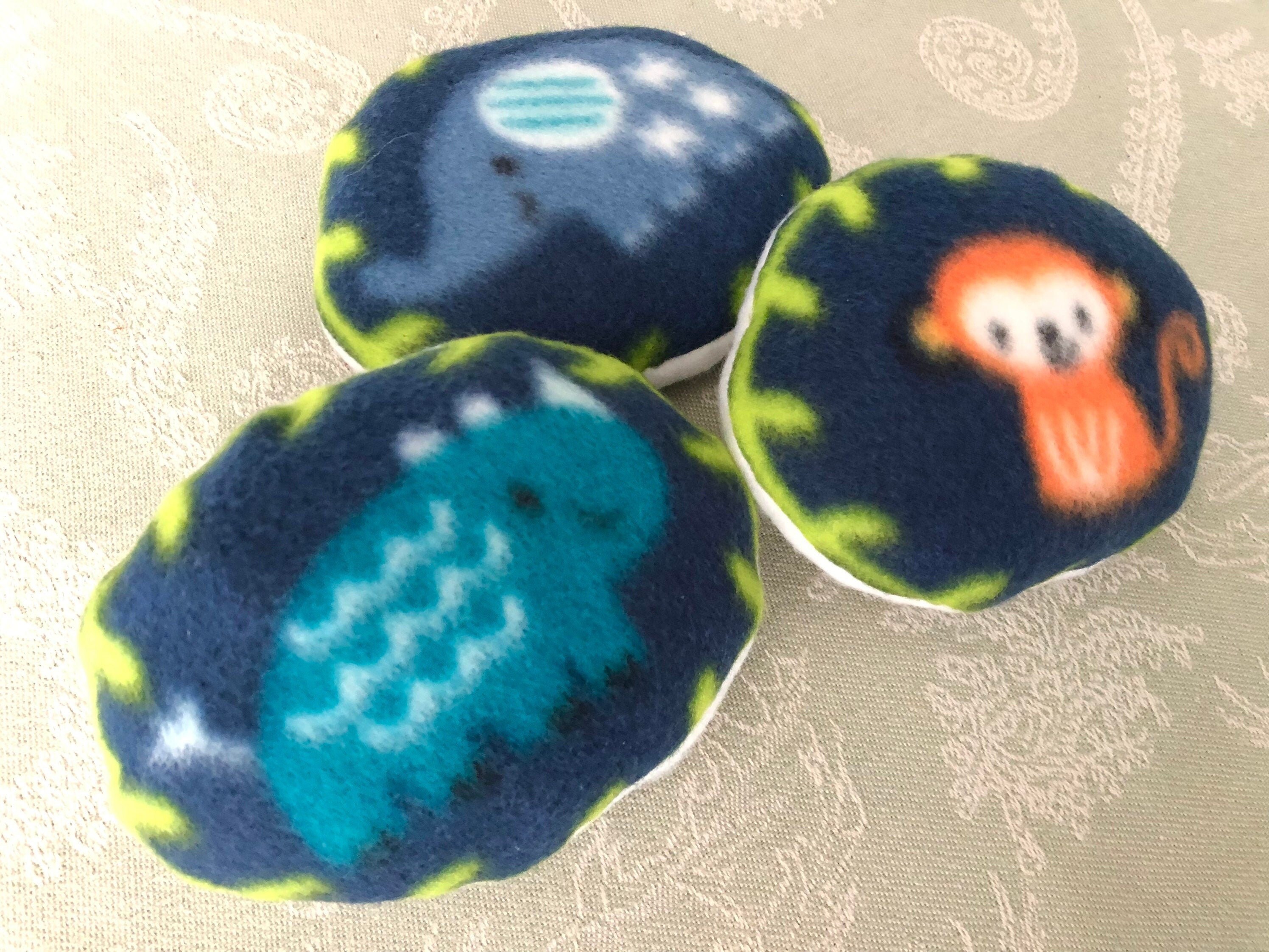 Circular Jungle Animal Chin Rest Throw Pillows (set of 3) – All Anti ...