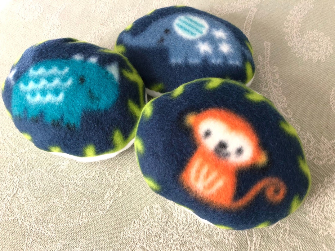 Circular Jungle Animal Chin Rest Throw Pillows (set of 3) – All Anti ...