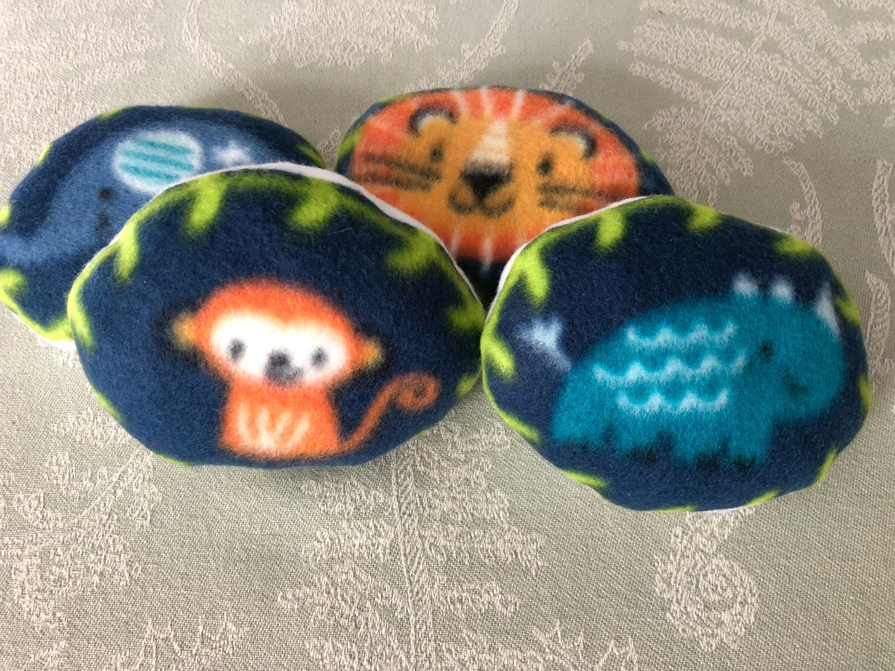 Circular Jungle Animal Chin Rest Throw Pillows (set of 3) – All Anti ...