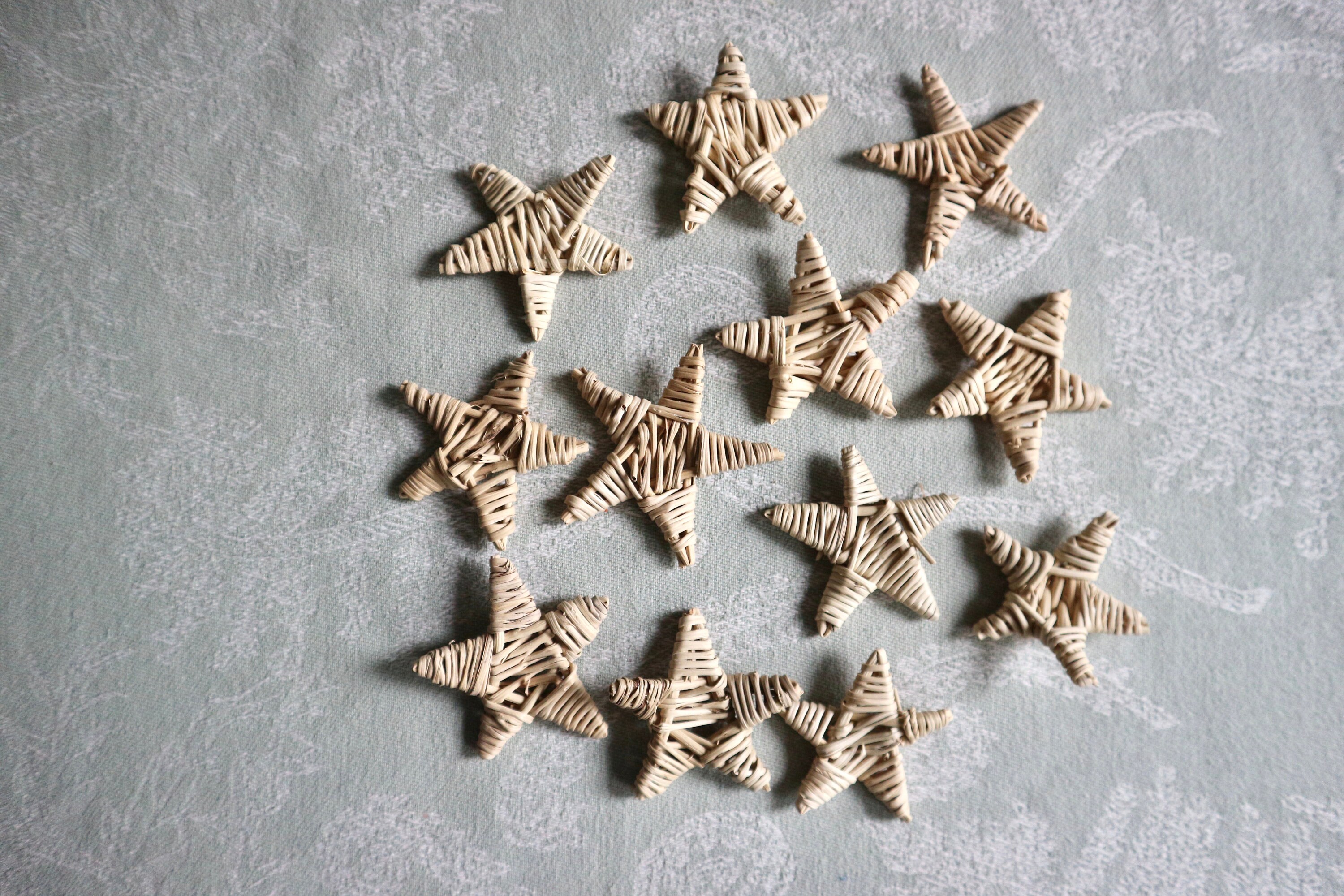 Natural Small Vine Stars (pack of 12) - Chinchilla/rat/degu/rabbit ...