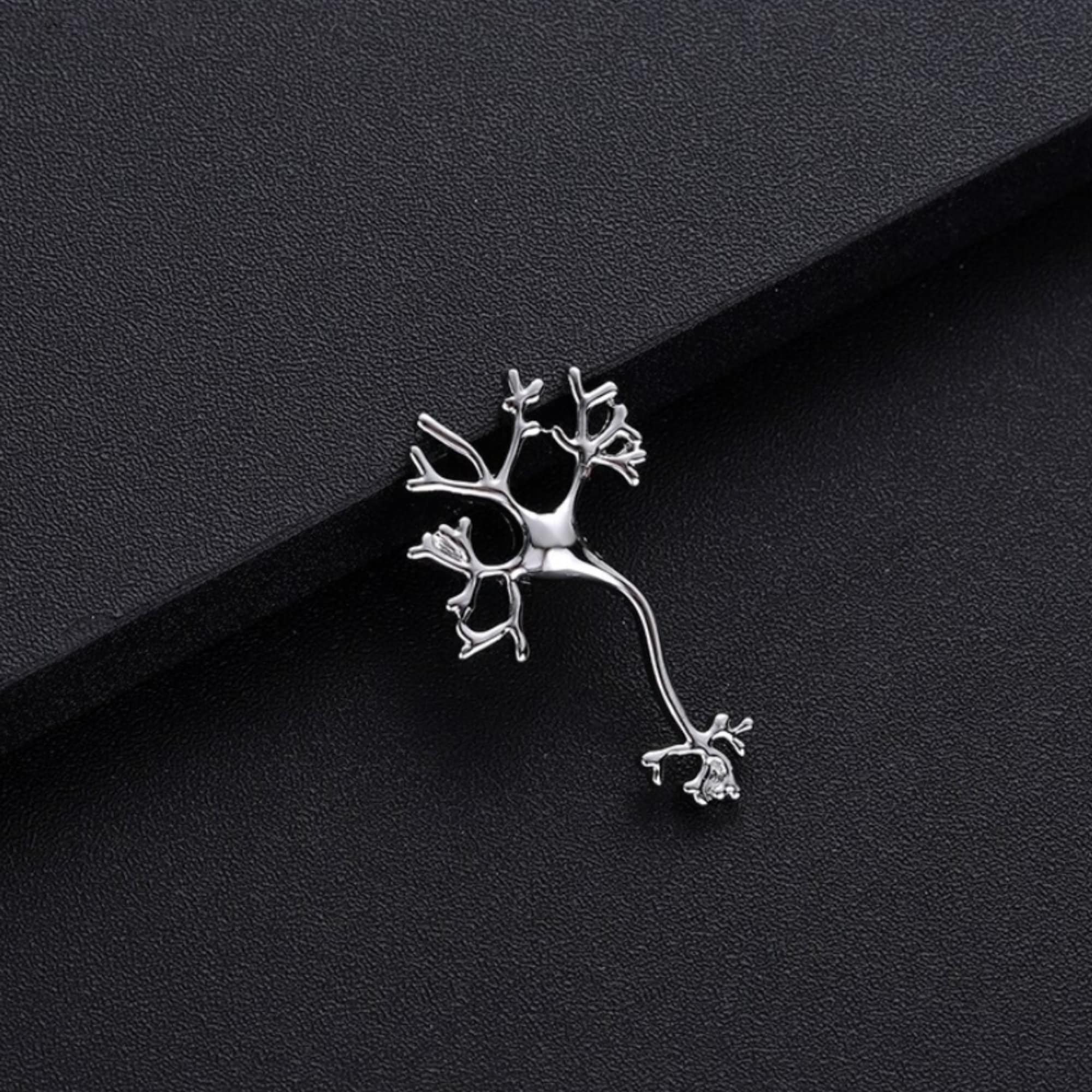 Neuron Axon Pin Neurologist Enamel Pin White Coat Pin Neuron Lapel Pin ...