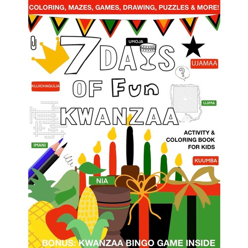 Kwanzaa Activity and Coloring Book for Kids Unlimited - Etsy