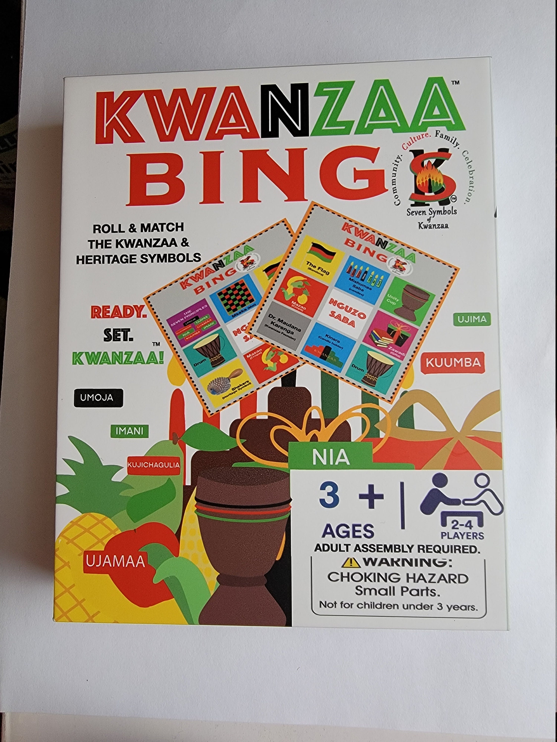 Kwanzaa Bingo Game Kwanzaa Activities Gifts Games for | Etsy