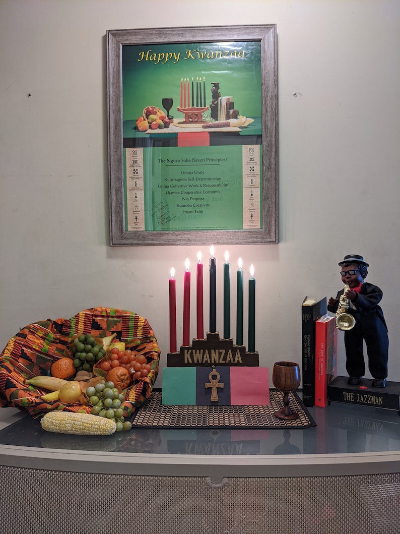 Kwanzaa Kinara Celebration Set 11-piece | Etsy