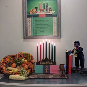 Kwanzaa Kinara - Etsy