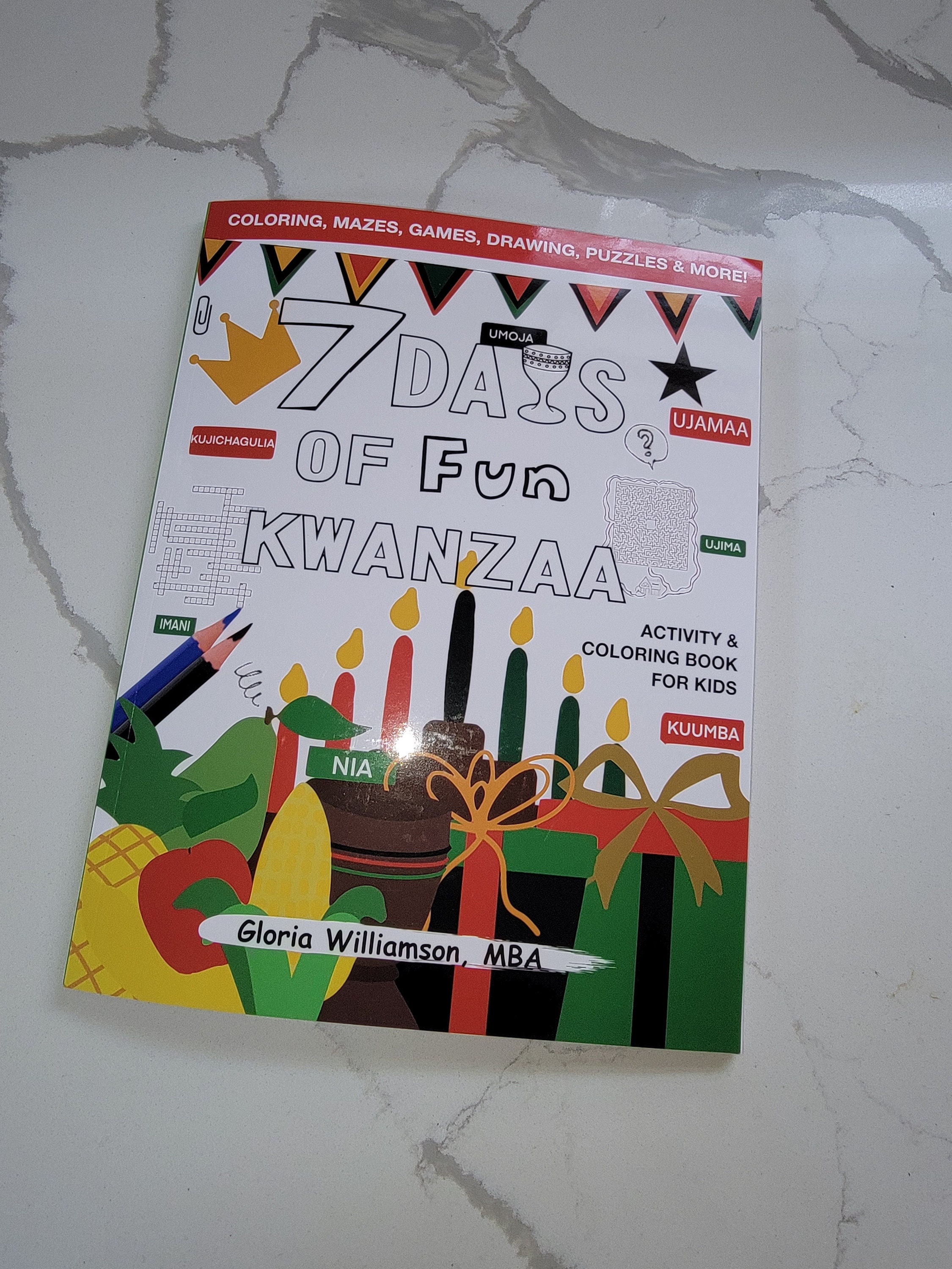 7 Days Of Kwanzaa Coloring Pages