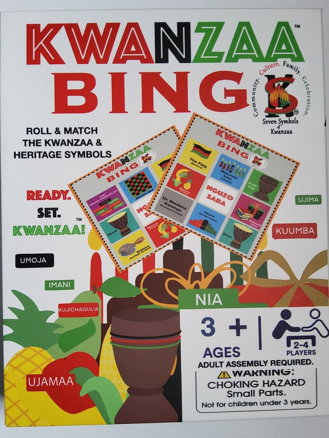 Kwanzaa Bingo Game Kwanzaa Activities Gifts Games for | Etsy