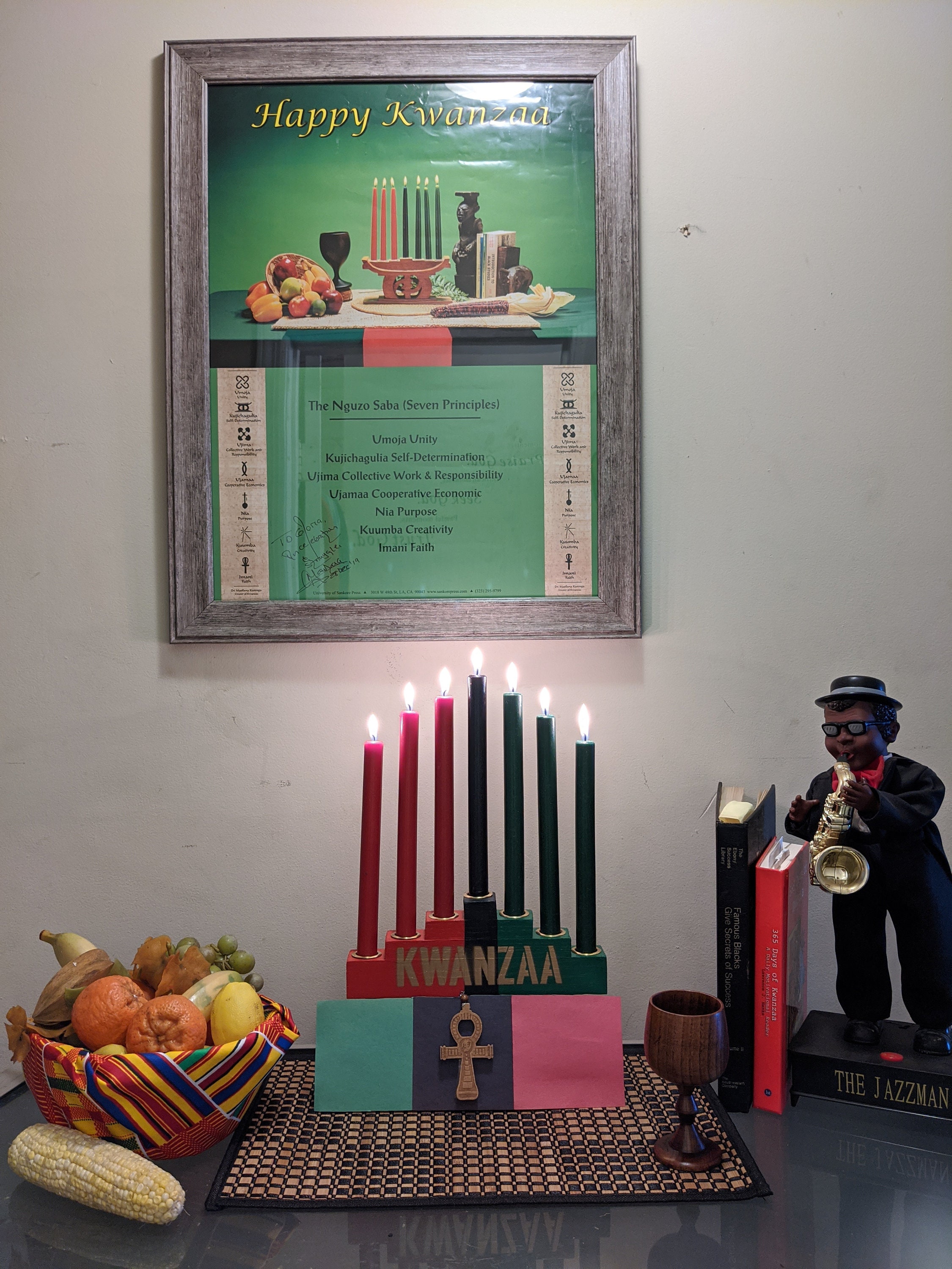 Kwanzaa Kinara Celebration Set 13 Piece - Etsy