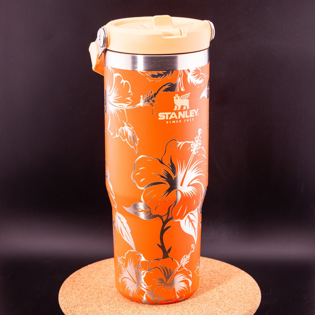 Stanley Engraved Engraved 30oz Tumbler Stanley Iceflow Flip Straw ...