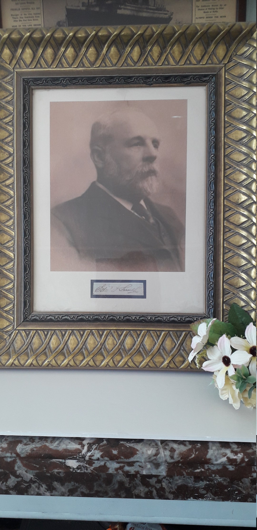 Captain Smith of Titanic Portrait - Etsy