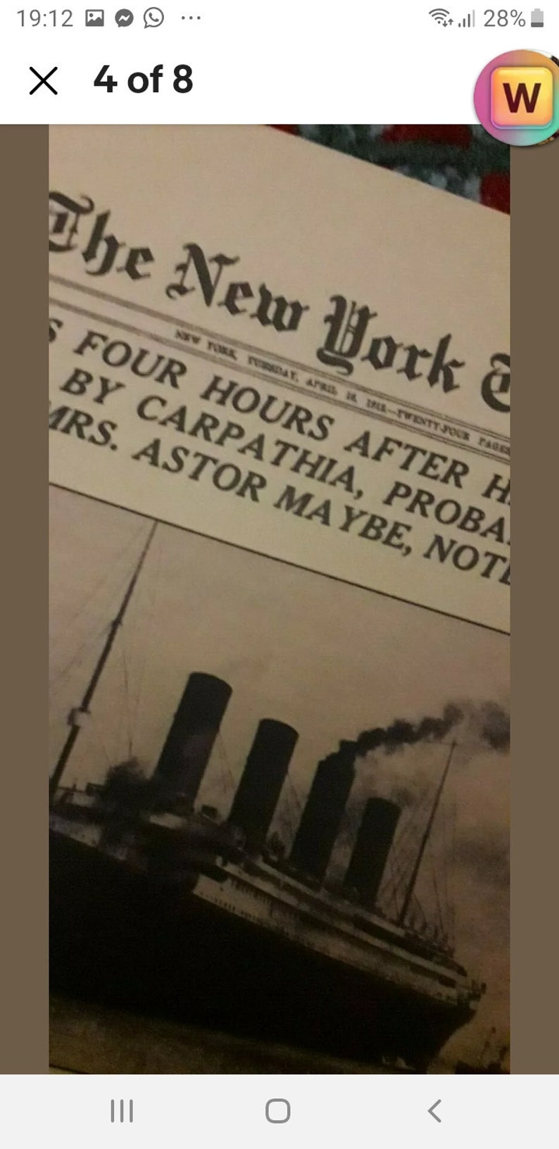 New York Times 1912 Titanic Captain Smith Newspaper - Etsy