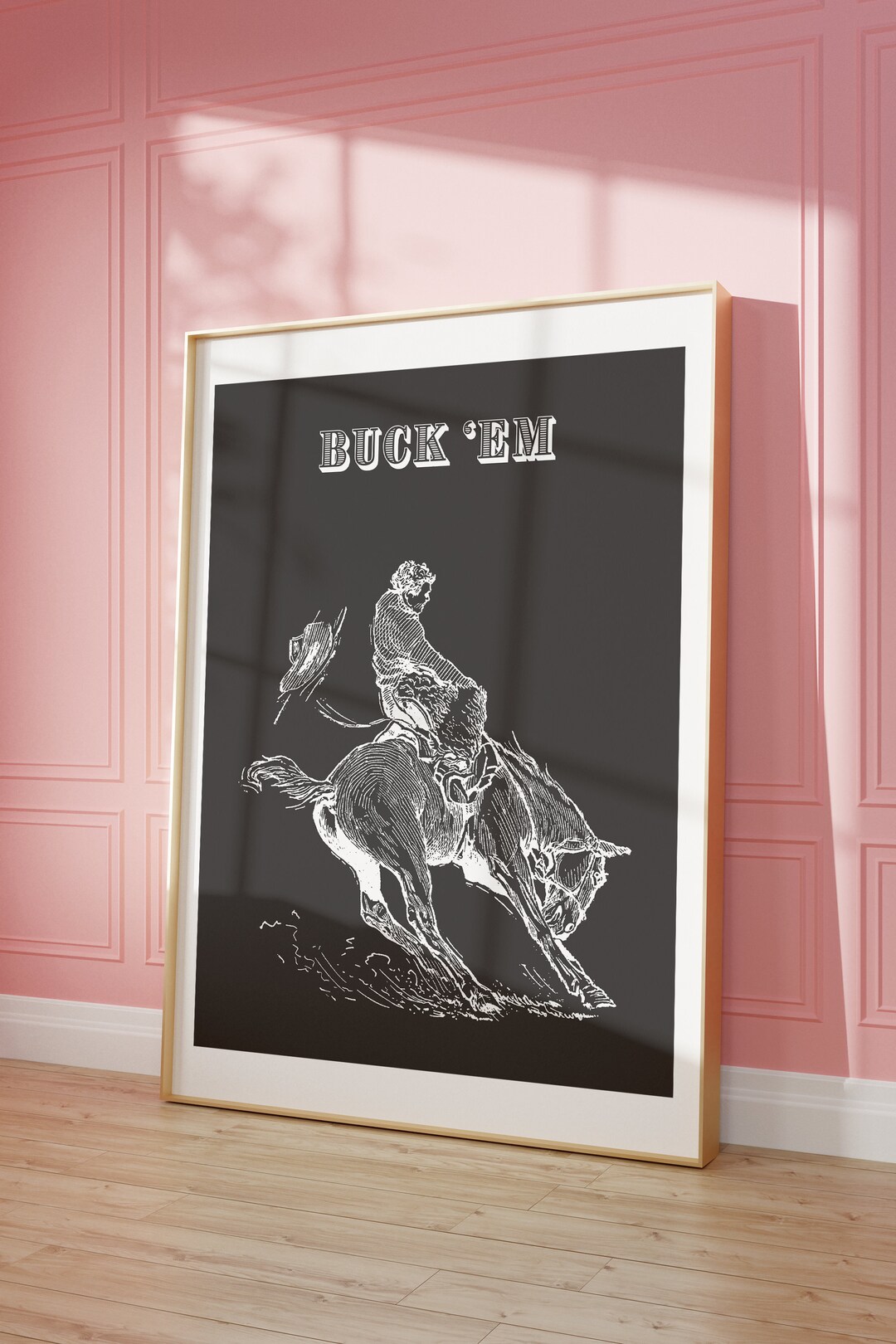 Western Wall Art, Cowboy Wall Art, Wall Art for Guys, Rodeo Wall Art ...