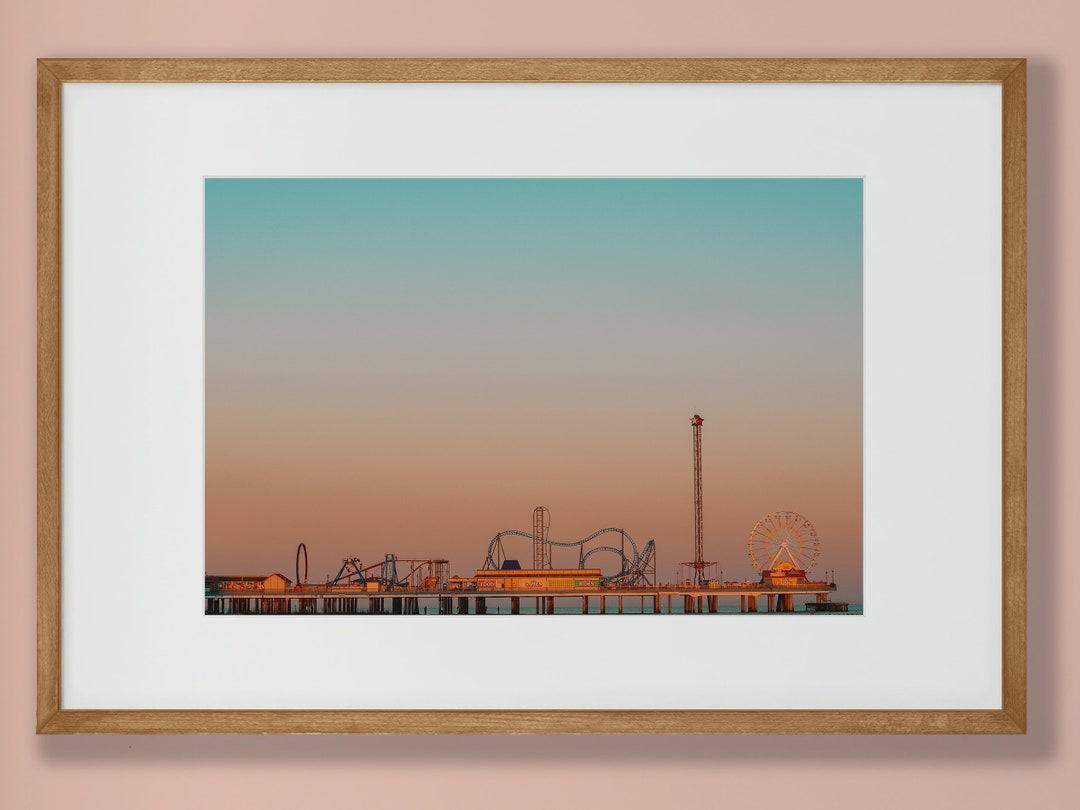 Sunset Photography, Beach Sunset Photography, Sunset Wall Art, Texas ...