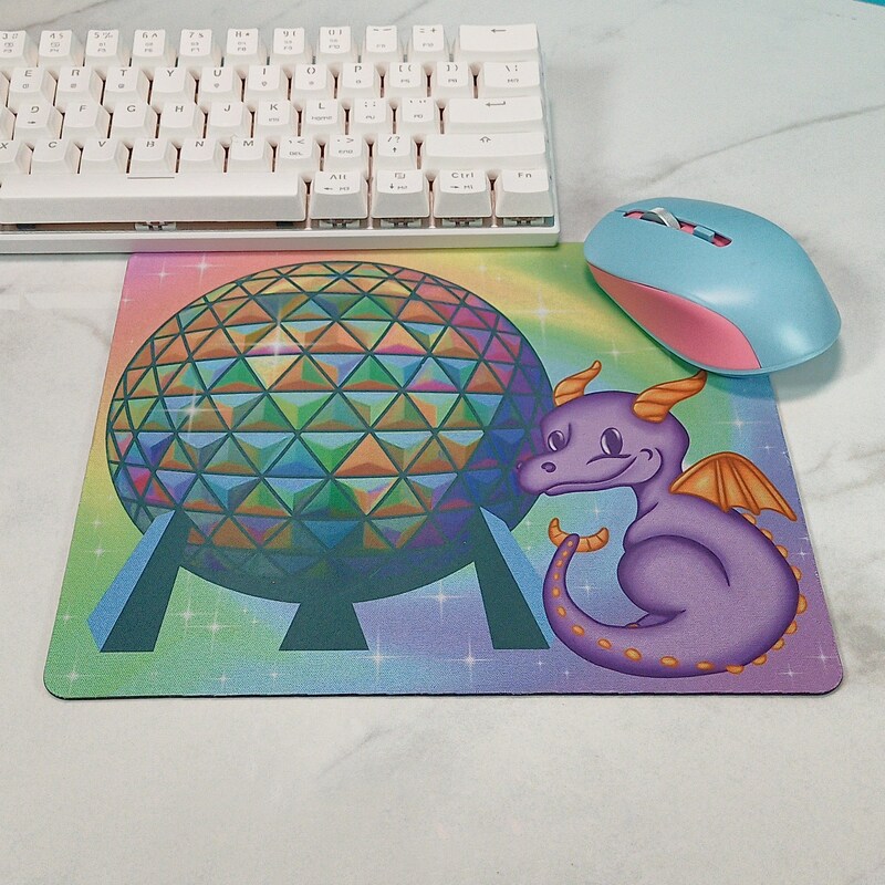 Rainbow Mouse Pad - Etsy
