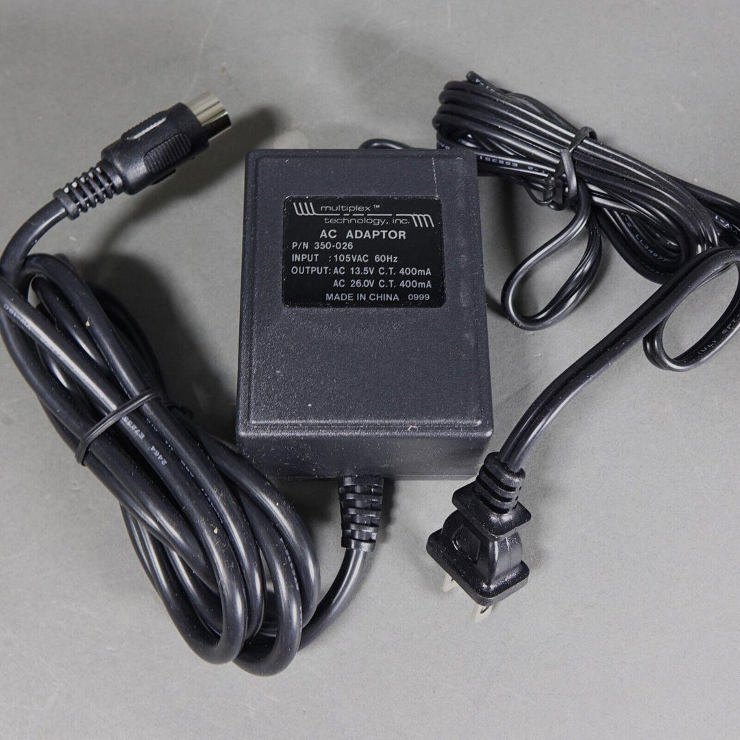 Genuine Multiplex Technology 350-026 AC Power Supply Adapter 26V 13.5V ...
