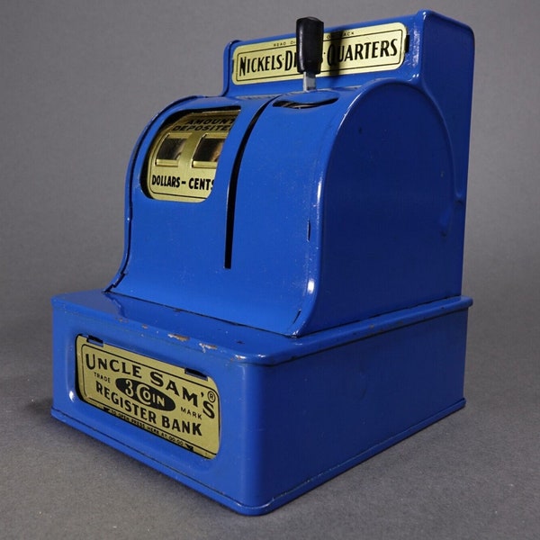 Uncle Sam Coin Cash Register Bank - Etsy
