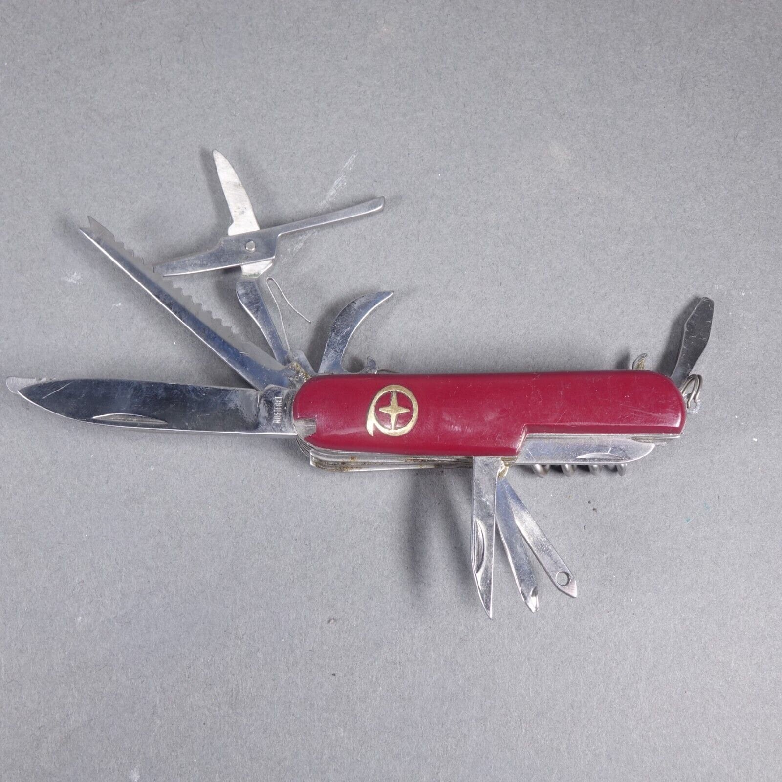 Vintage Rostfrei Red Swiss Army Style Knife - Etsy