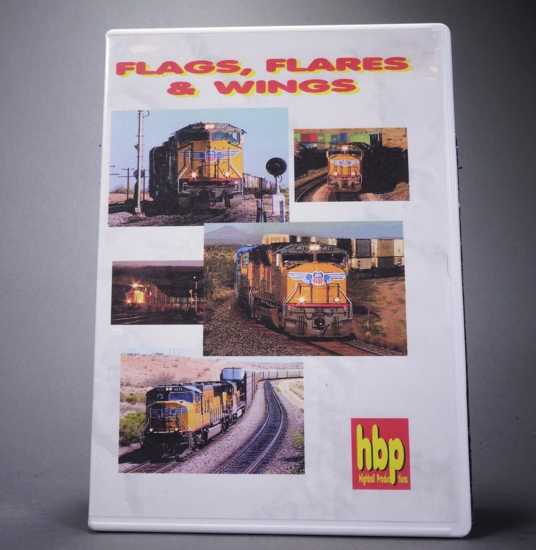 Flags Flares & Wings Highball Productions Train DVD - Etsy
