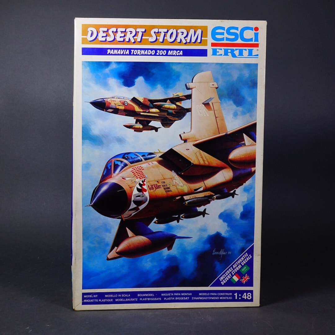 1/48 Scale ESCI ERTL, Panavia Tornado 200 MRCA Jet Model Kit 4093 - Etsy